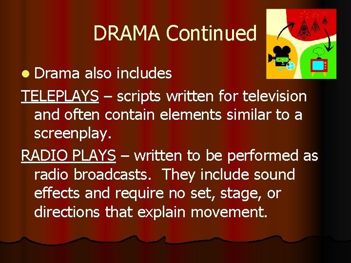 Learning About Drama EQ How is drama different