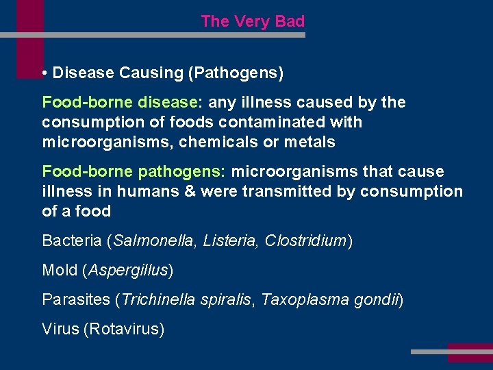 Food Microbiology 1 Unit 1 Taxonomy Historical Perspective
