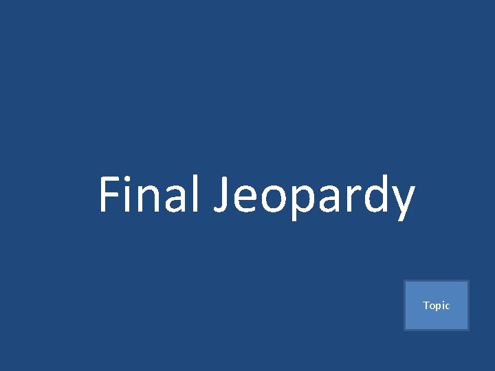 Indiana History Jeopardy Becoming a State Indiana Facts
