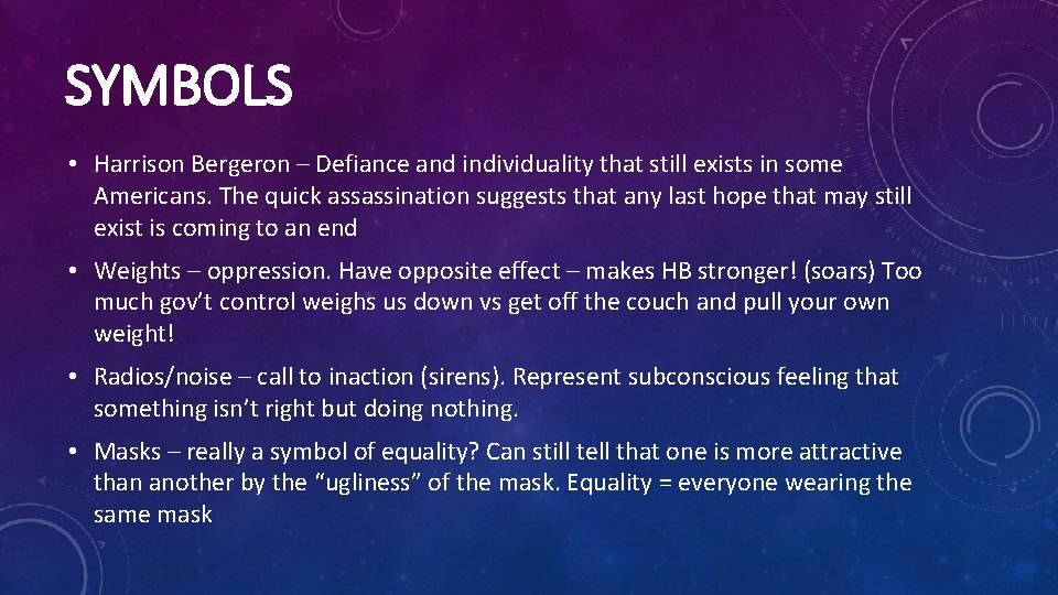 HARRISON BERGERON KURT VONNEGUT JR SATIRE SCIENCE FICTION