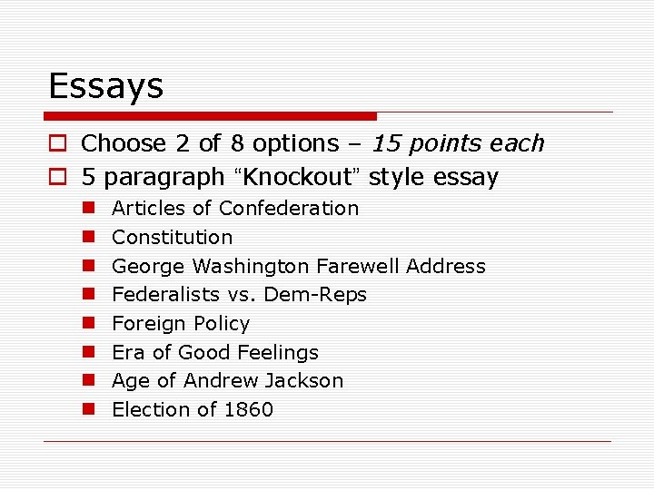 U S History Midterm Dont be this guy