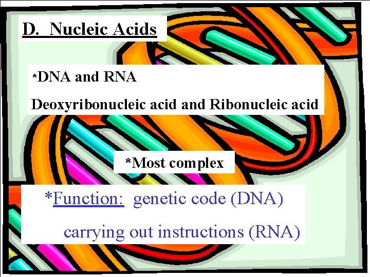 BIOLOGICAL CHEMISTRY I Carbon Compounds aka organic compounds