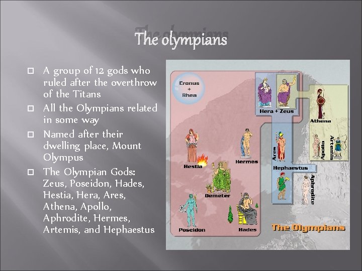 GREEK MYTHOLOGY Ancient Greek beliefs and characteristics Death