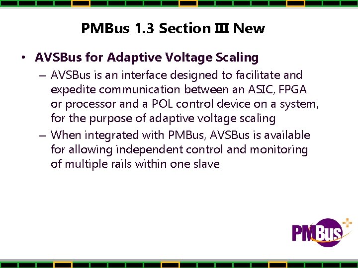 Version 1 3 Presented by Mike Jones Travis