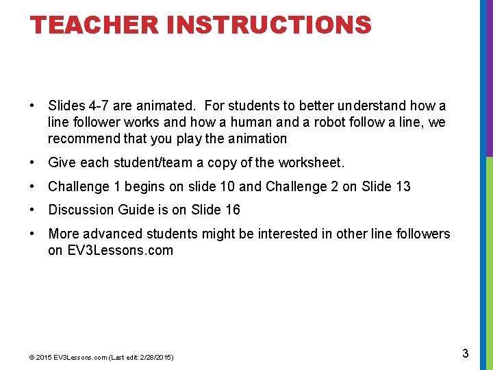 BEGINNER PROGRAMMING LESSON Basic Line Follower By Droids