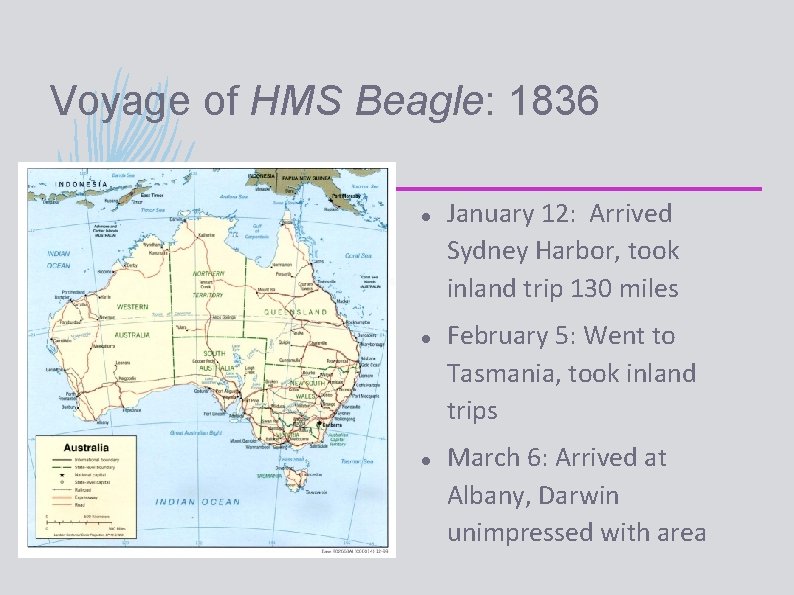 Charles Darwin And the voyage of HMS Beagle