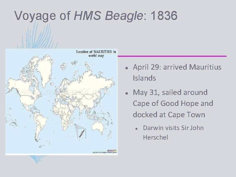 Charles Darwin And the voyage of HMS Beagle