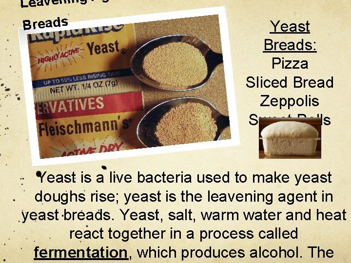 What are the basic ingredients in baking Flour