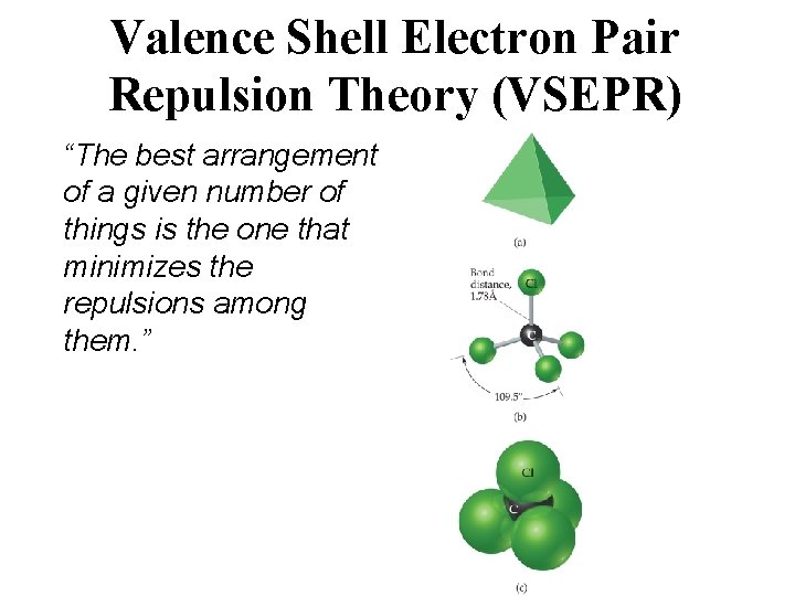 Molecular Geometries and Bonding Theories Learning Objectives be