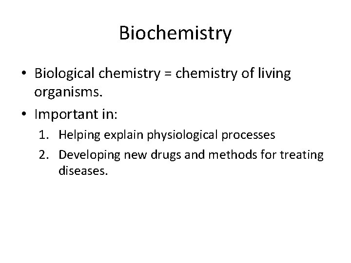 Unit 2 Medical and Applied Sciences Biochemistry Cells