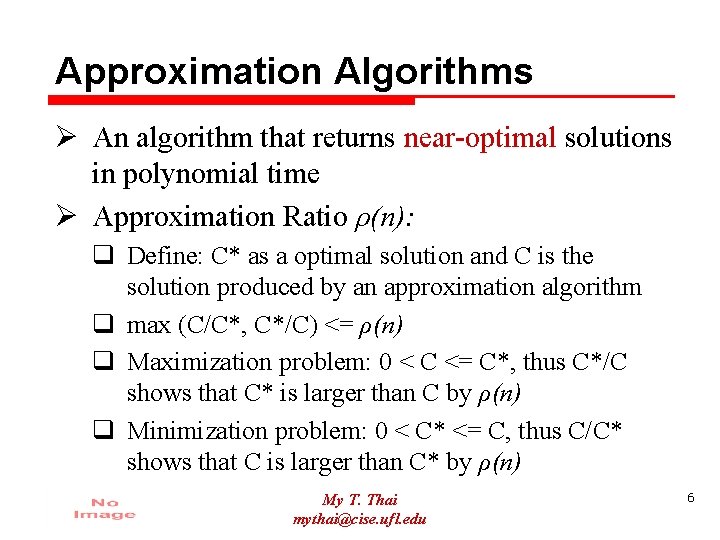 Pcps And Inapproximability Introduction Why Approximation Algorithms