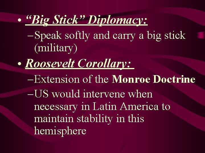 Becoming a World Power Imperialism What is it