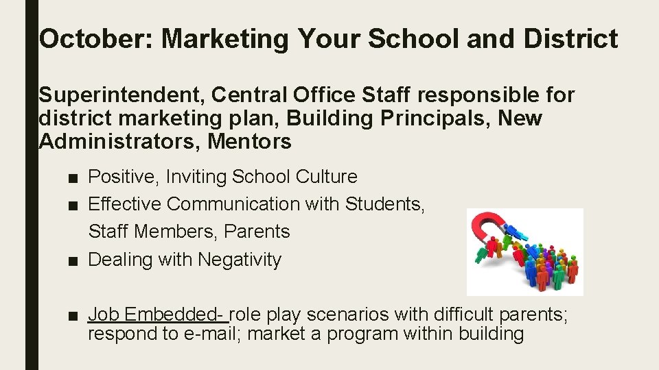 BUILDING LEADER MENTORING PLAN YEAR ONE October 29