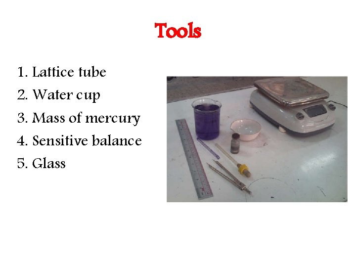 Surface Tension Aim Measuring the surface tension by