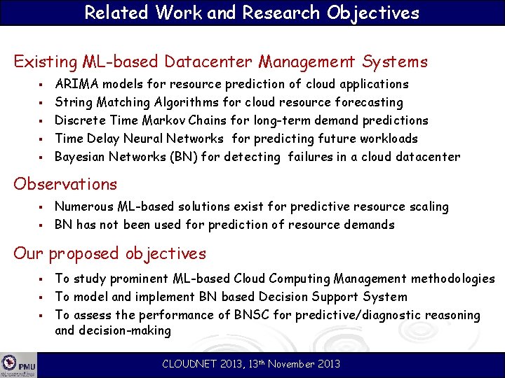 Autonomic Scaling of Cloud Computing Resources using BNbased