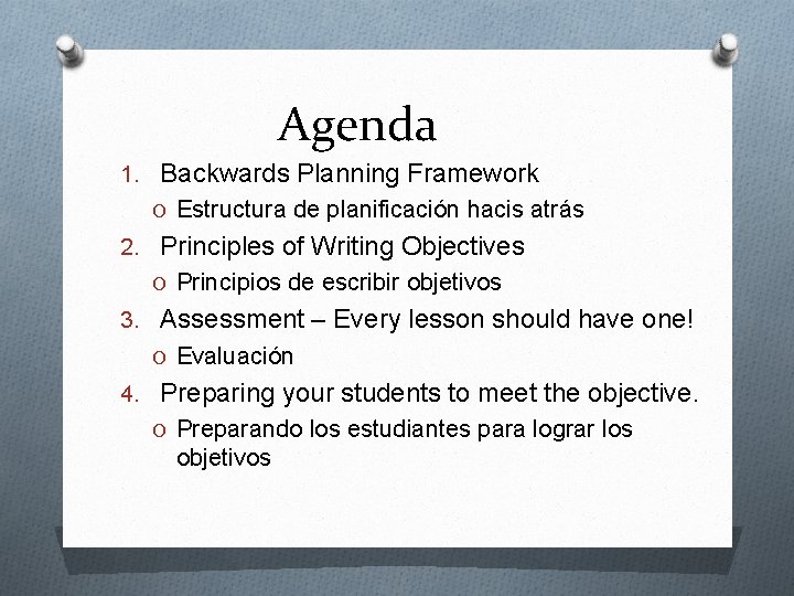 Backwards Planning and ProjectBased Learning Katie Bain English