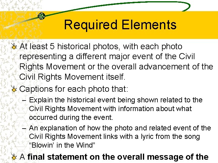CH 6 4 Civil rights song analysis Blowin