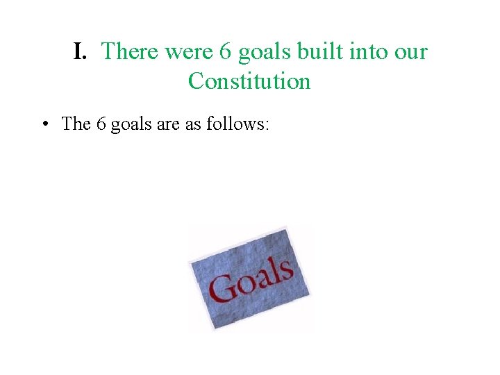 New Unit CONSTITUTIONAL LAW Term PREAMBLE Opening statement