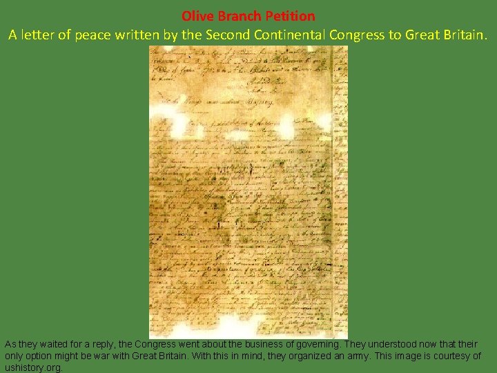 LEQ From whom did we want to be