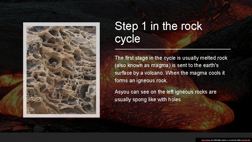 The rock cycle BY PRINCESS ALLEN Introduction Rocks