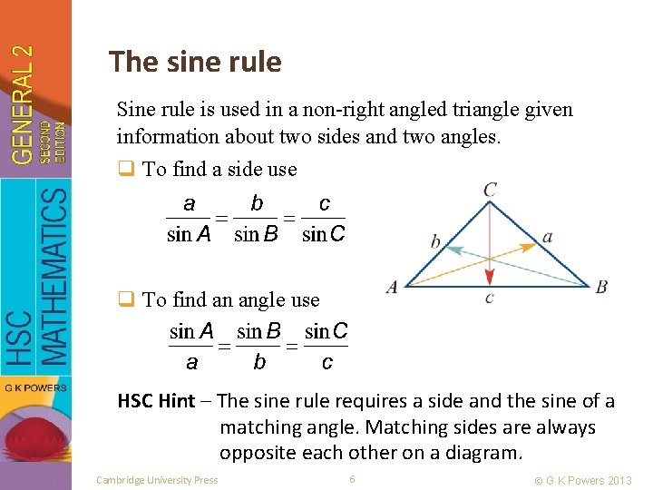 5 Applications of trigonometry Cambridge University Press 1