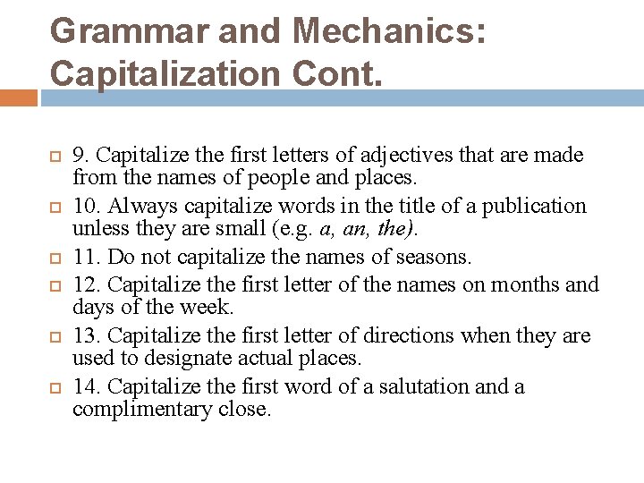 PUNCTUATION MARKS English Class November 2 nd 4