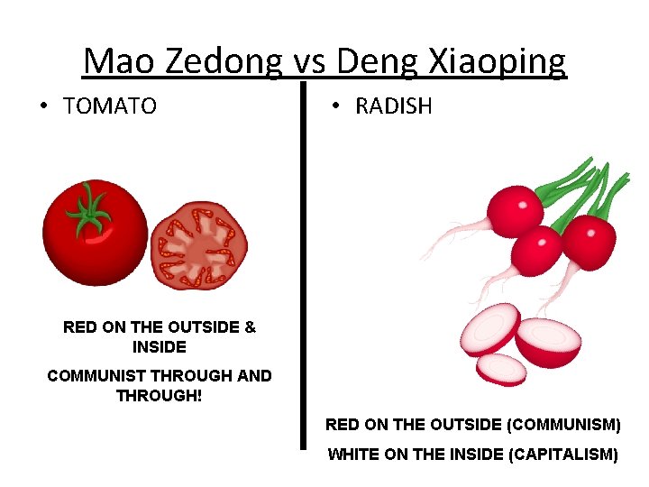Mao Deng DBQ Mao Zedong vs Deng Xiaoping