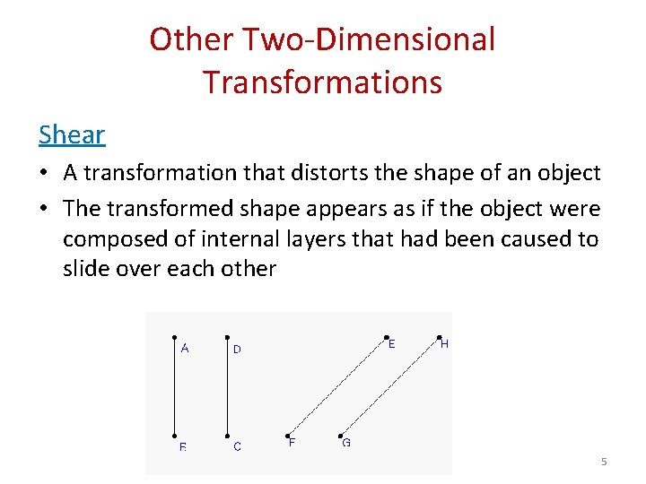 Geometric Transformations 2 1 Basic TwoDimensional Geometric Transformations