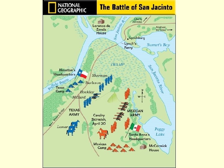 Battle of San Jacinto the Treaty of Velasco
