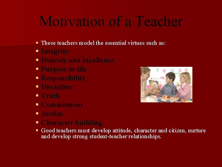 Learning Matters Dawn Bowers Nancy Jepbarova Why Teach