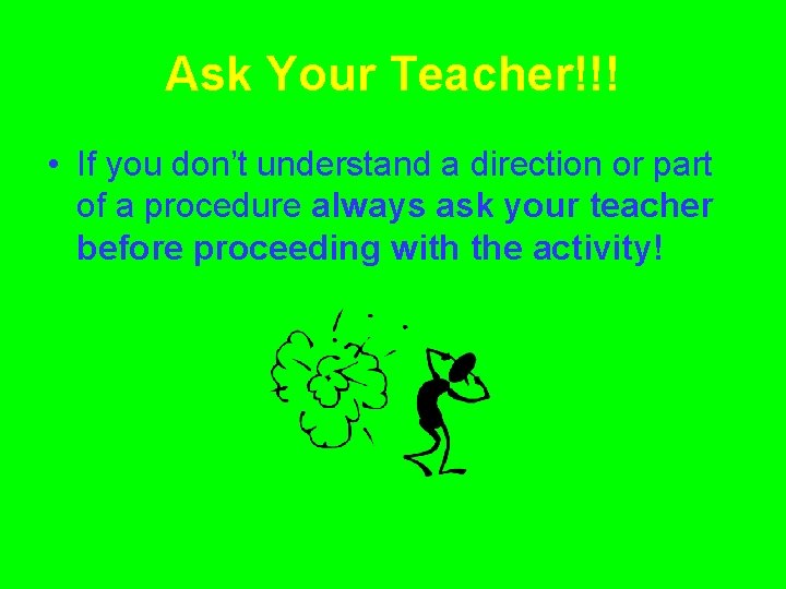 Lab Safety th 5 Grade Safety Rules Guidelines