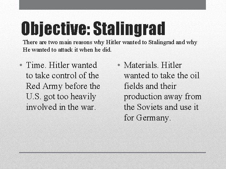 Battle of Stalingrad GERMANY vs SOVIET UNION Axis