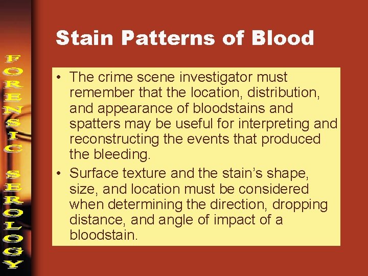 Blood Typing Practice More Blood Notes Forensic Science