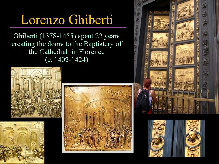 Artists of the Renaissance Michelangelo Buonarroti The Inspired