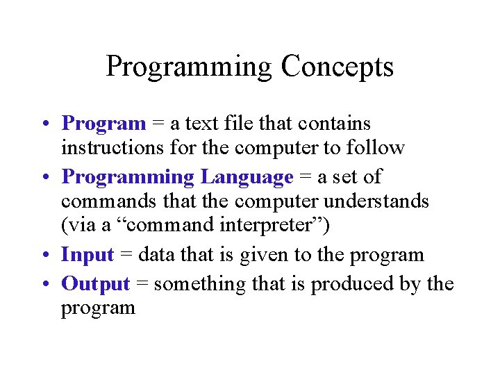 Perl for Bioinformatics Stuart Brown NYU School of Perl for Bioinformatics Stuart Brown NYU School of