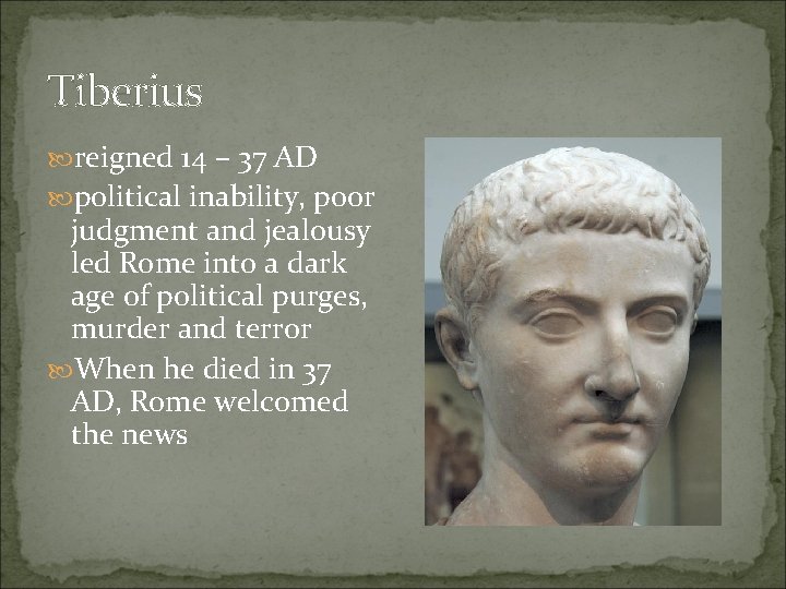 Roman Emperors Global Studies I Julius Caesar A