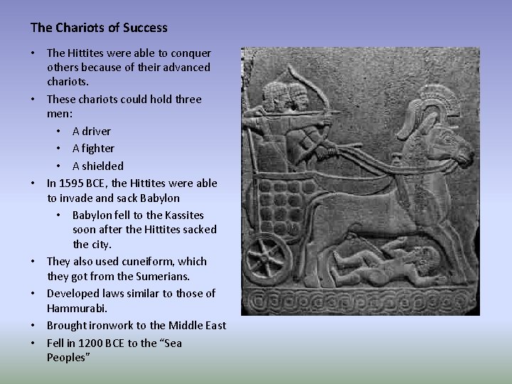 The Hittites Assyrians Chaldeans and Phoenicians The Tribes
