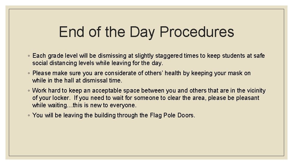 WELCOME THUNDERBIRDS To the 2020 2021 School Year