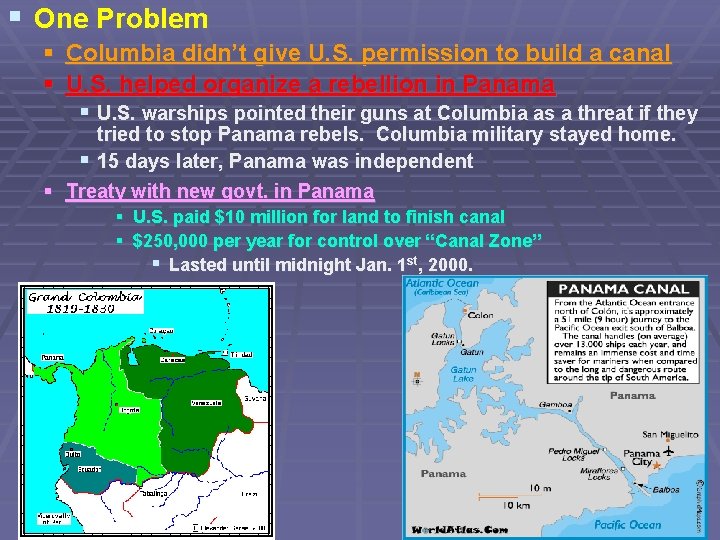 Chapter 10 Section 4 America Becomes a World