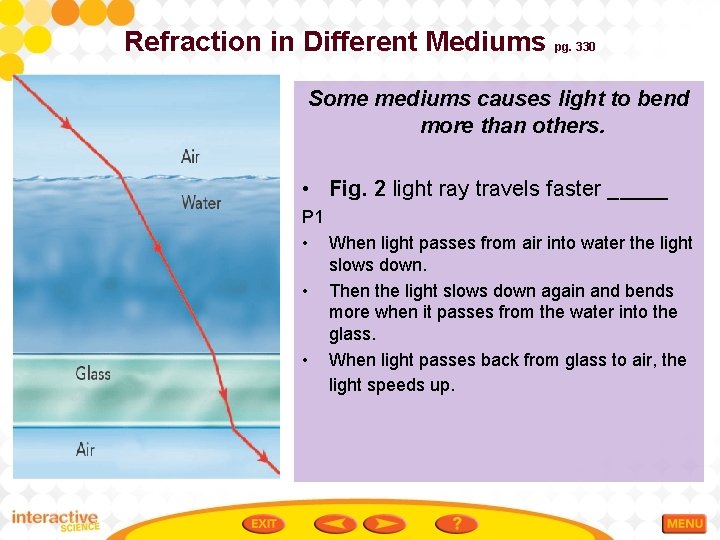 Waves and Light Table of Contents 9 3