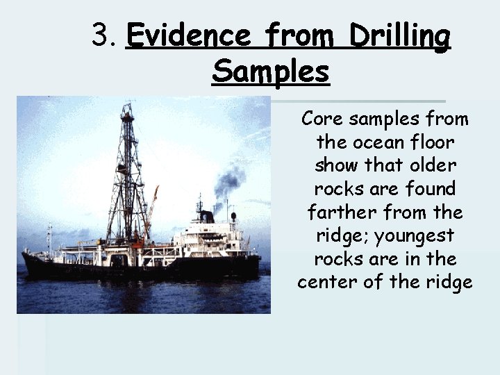 SeaFloor Spreading a device that bounces sound waves