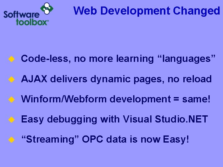 Building WebBased HMIs in Visual Studio NET Introduction
