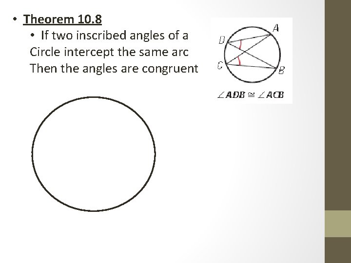 Section 10 4 Use Inscribed Angles And Polygons