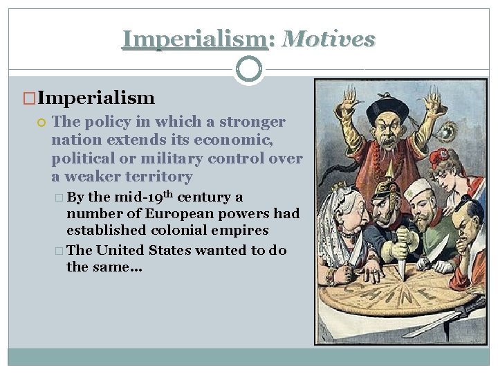 Becoming a World Power American Imperialism UNITED STATES