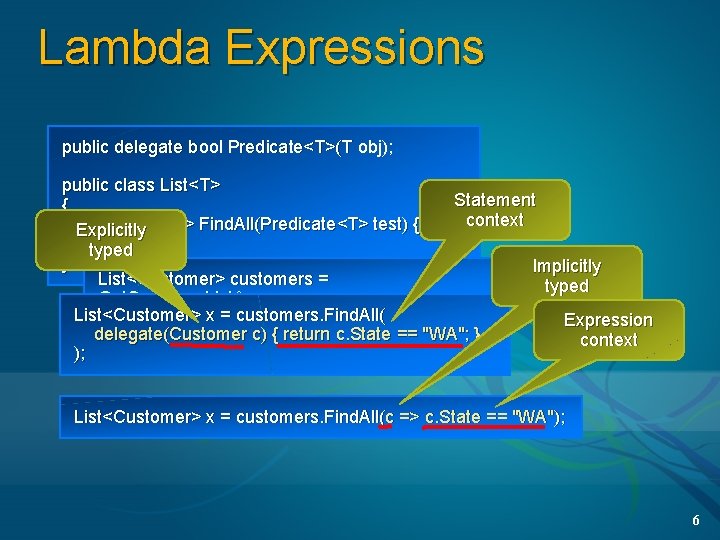 C Future Directions in Language Innovation Anders Hejlsberg