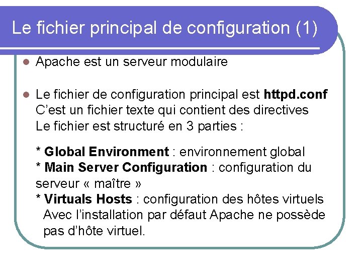 Apache serveur web La rpartition des serveurs Source