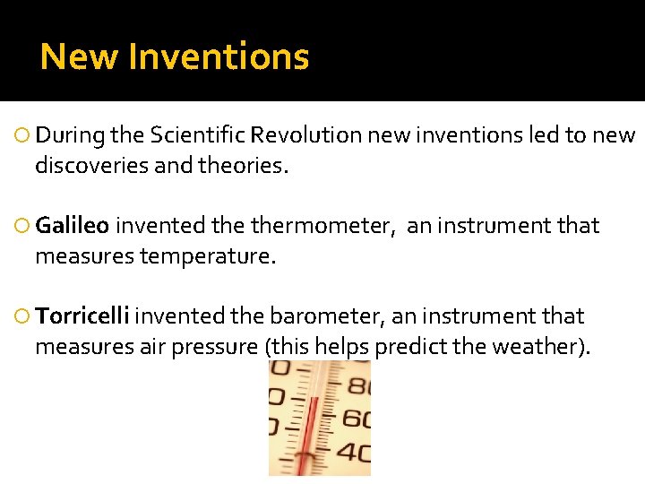 The Scientific Revolution Questioning Leads to Doubt As