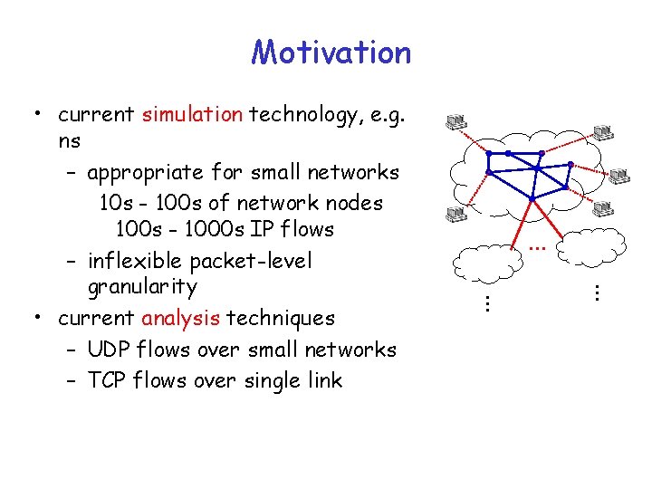 Fluidbased Analysis of a Network of AQM Routers