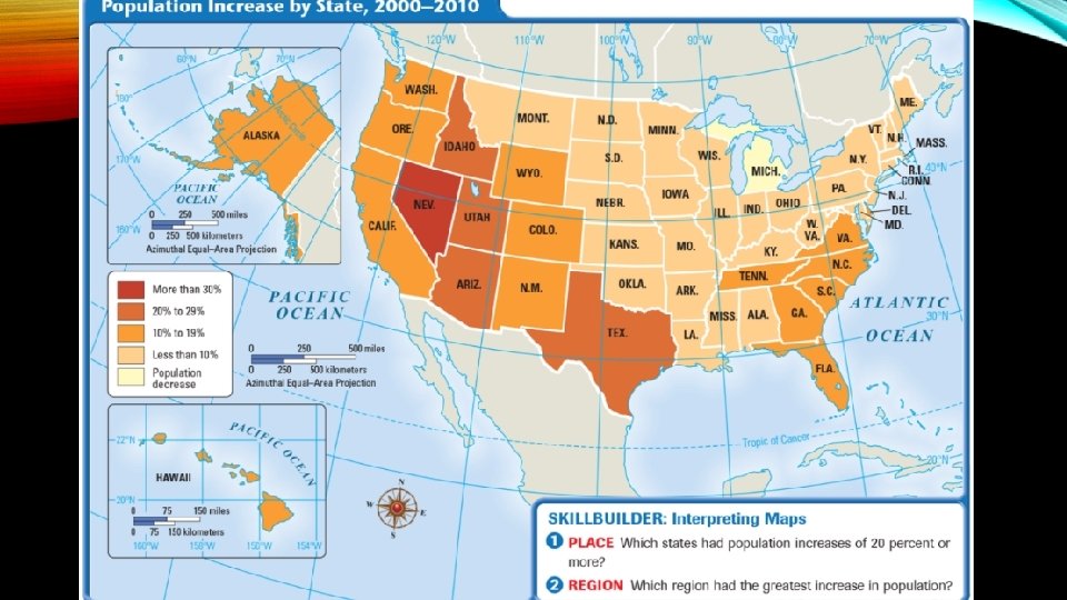 UNITED STATES DENSITY AND DISTRIBUTION Population Density 87