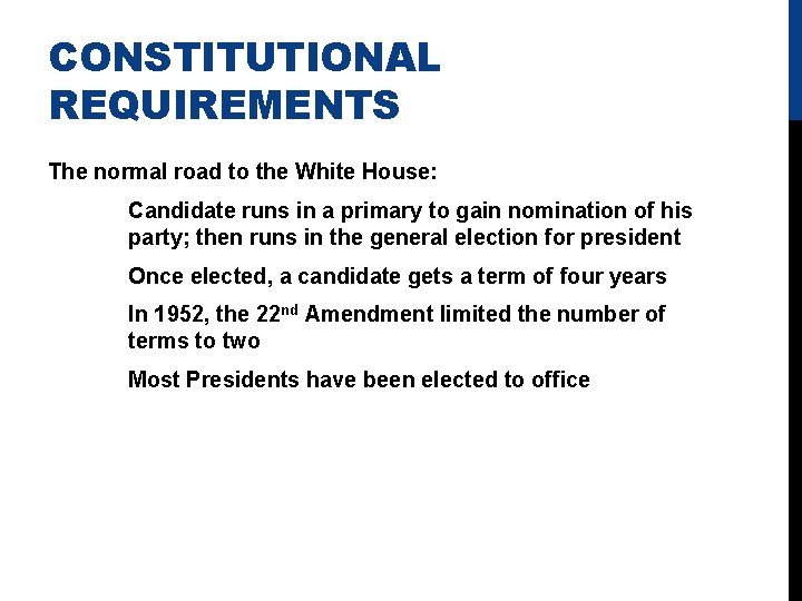 THE AMERICAN PRESIDENCY ROLES RESPONSIBILITIES US GOVERNMENT POLITICS